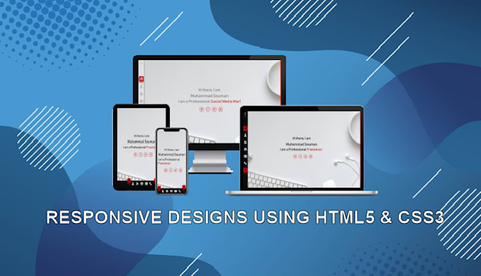 Write html5 and css3 for your website by Muhammadsouman7 | Fiverr