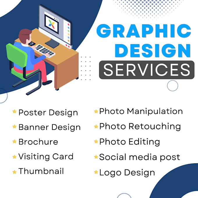 Do graphic designing work for you by Koderbox | Fiverr