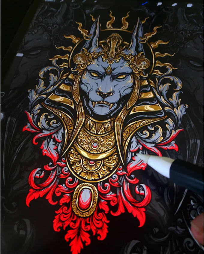 Just an amazing illustrator with traditional touch by Balinesepride ...