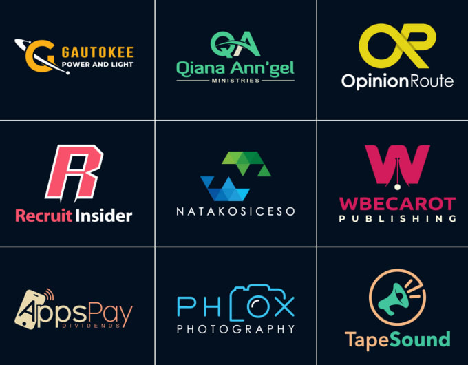 Do exceptional and unique logo design with visual element by Rizwanali99 | Fiverr