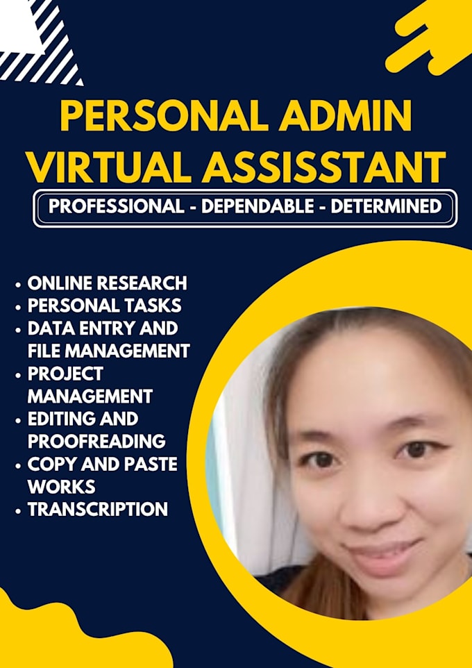 Be your determined virtual admin assistant by Kayleejavier88 | Fiverr