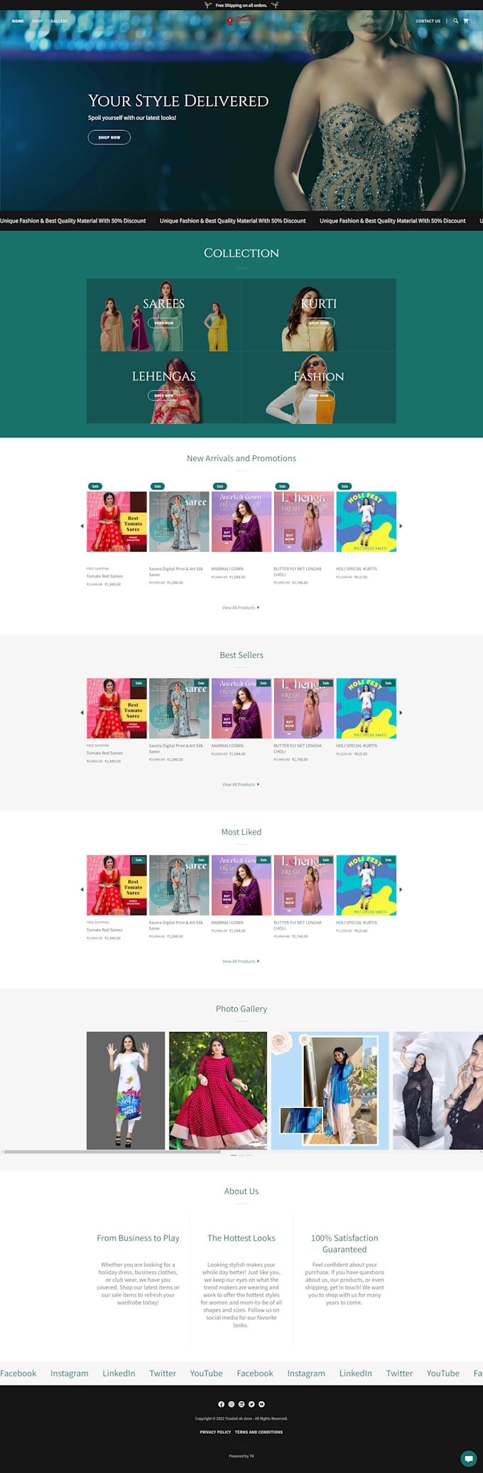 Build a modern and responsive wordpress website design by Talent_tanmay | Fiverr