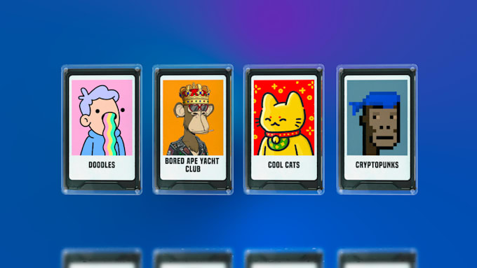 Create 3d nft card and crypto passes by Motion_leo | Fiverr