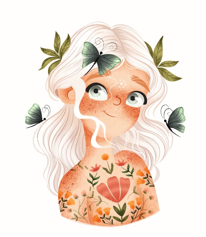 Create cute portraits and illustrations on my own style by Marindraws ...
