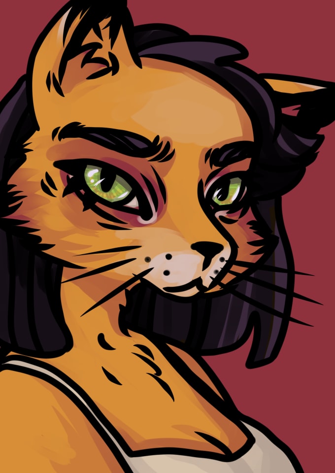 how to draw feline furries