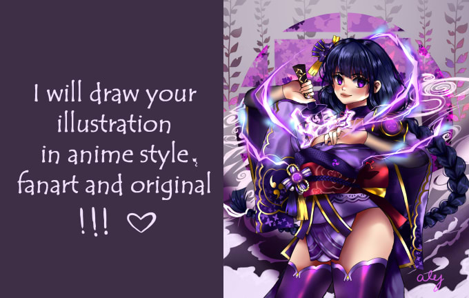 Draw Anime Style Fanart And Original Character By Alej66 Fiverr