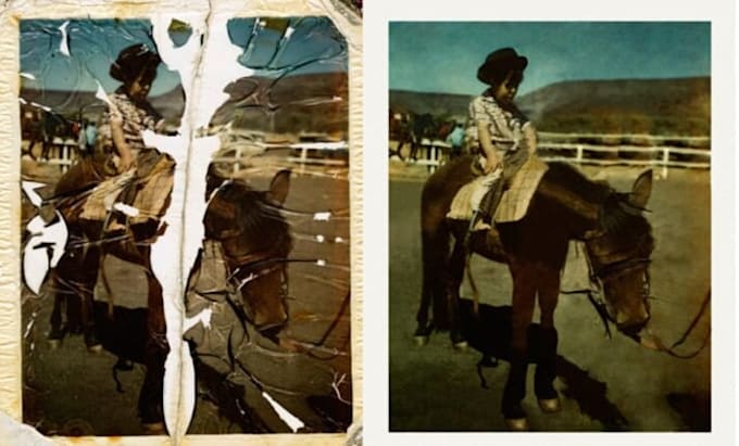 Fix picture, repair old damaged photo, restore image by Marasingha11 ...