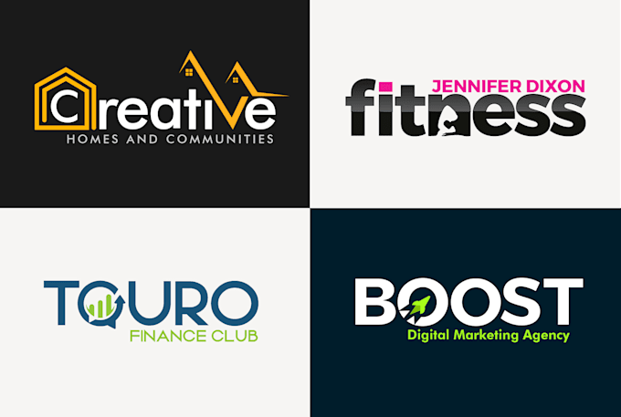 Design creative text based logo design for your brand by Masharib_ali ...