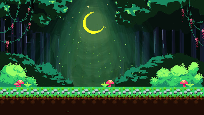 Createanimated pixel art and sprites, loop animation by Maianhly | Fiverr