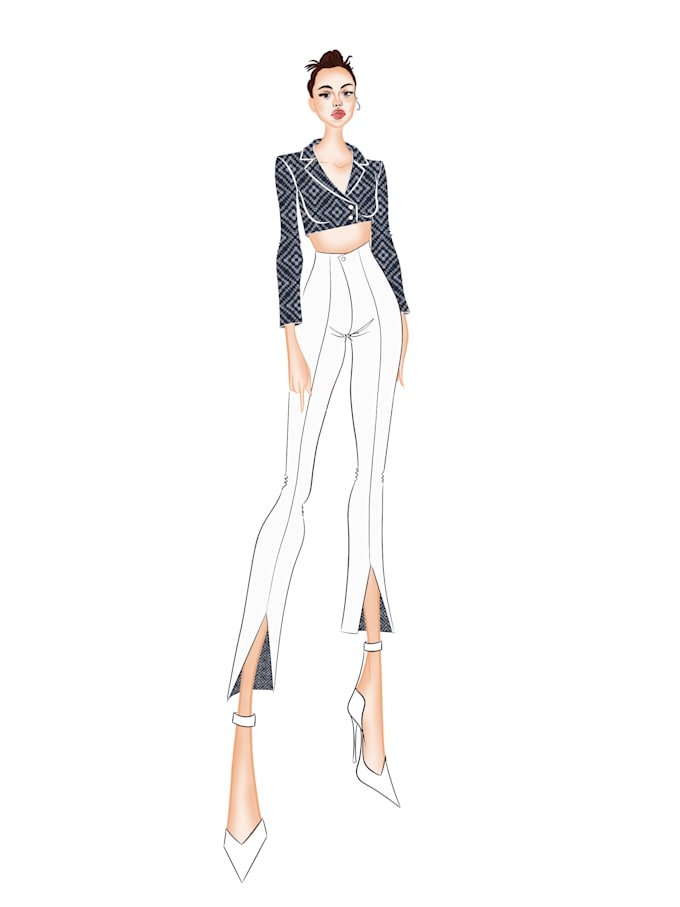 Ipad digital fashion design by Burkaytaskin97 | Fiverr