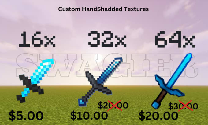 Make your minecraft texture pack exactly as you want by Arhamhd | Fiverr