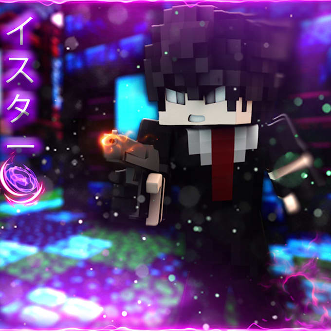 Do minecraft avatar with render skin by Meneleosdesign | Fiverr