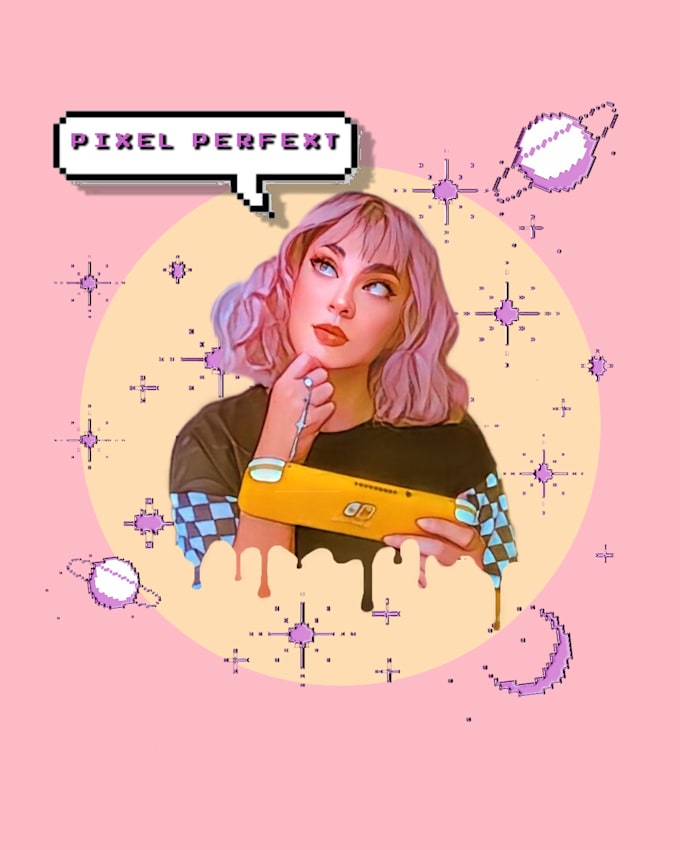 Create a portrait logo for your social media by Zeepixelperfect | Fiverr