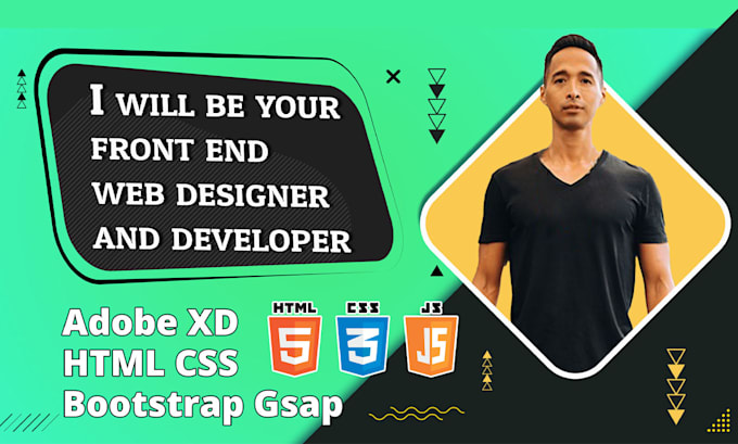 Be your front end designer and developer by Waltercueva | Fiverr