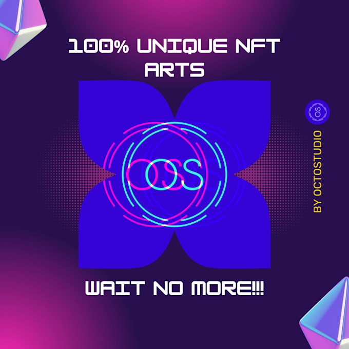 Design and generate a unique nft art collection by Octostudio | Fiverr