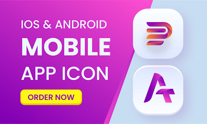 Design app icon and logo design for your business by Graphics_pin | Fiverr