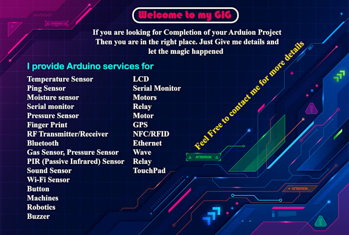 Do arduino programming, prototyping and simulation by Engr_usama9u | Fiverr