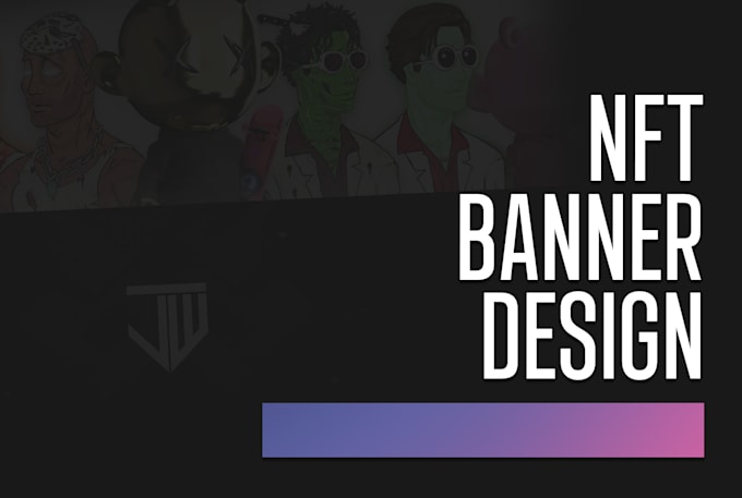 Design an nft or crypto header for twitter by Jtwdesign | Fiverr