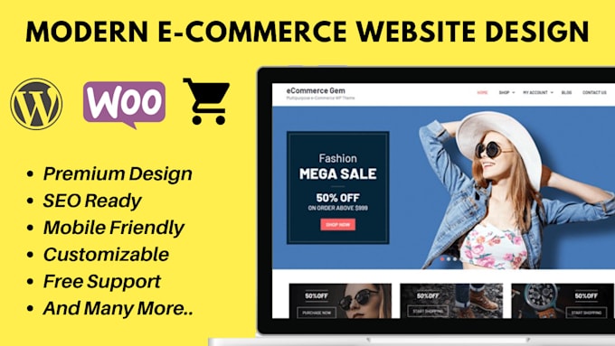 Build modern ecommerce online store for your business by Atozdebug | Fiverr