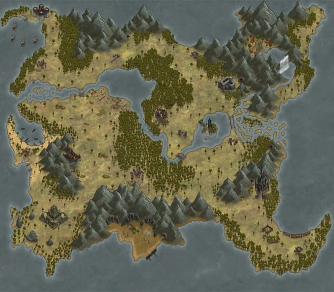 Make highly detailed fantasy maps for you by Adfatsdfgw534 | Fiverr