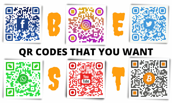 Create branded professional qr code that you want by Balajhaider1 | Fiverr