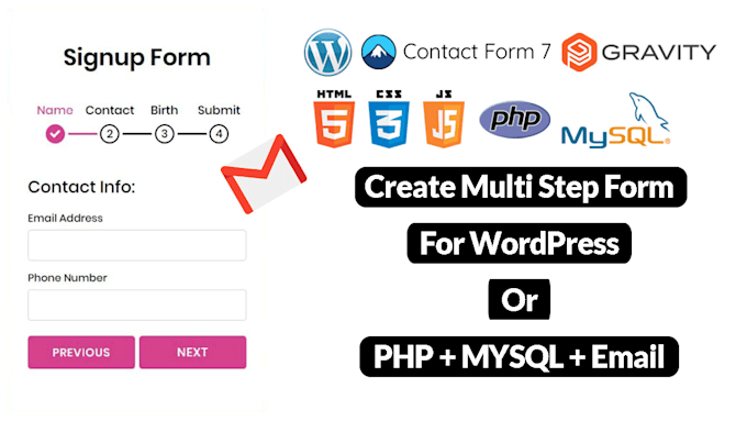 Create And Fix Dynamic Form With Php Or Wordpress By Themecoder2021 Fiverr