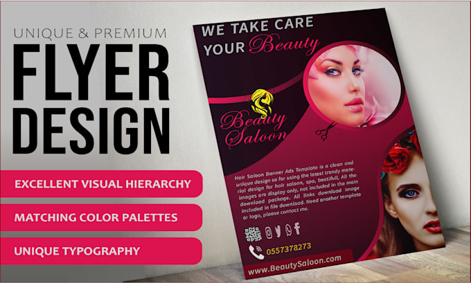Design stylish business flyer, pamphlet, leaflet, brochure and ...