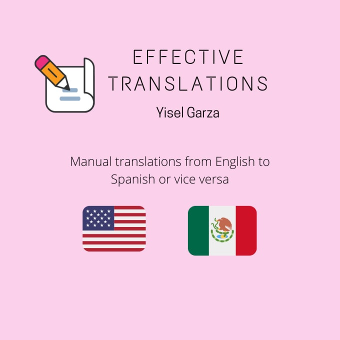 Translation English To Spanish Or Vice Versa By Yiselgarza Fiverr