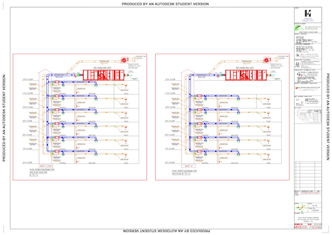 Design hvac , plumbing , fire fighting systems including calculations ...