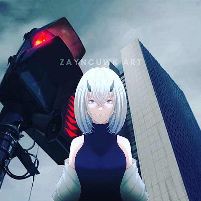 Illustration, vector, anime style, character concept, manga by Zayncuwk ...