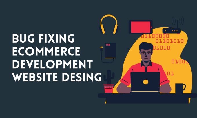 Bug Fixing Or Develop Ecommerce Website Design Htmlbootstraptailwind Csssass By