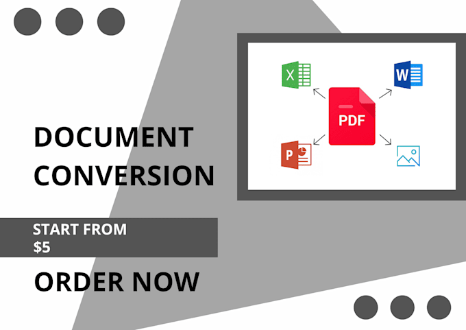 Do any kind of file conversion, by Franzninya | Fiverr