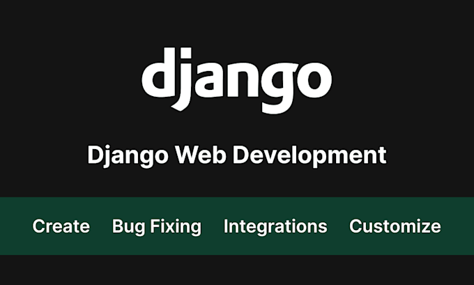 Create django web application by Wondica | Fiverr