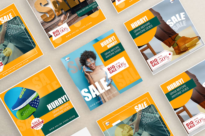 Design social media posts graphics for facebook, instagram by Fantast ...