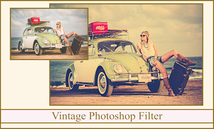 Add a vintage filter to your photos in photoshop editing by Swc_photo ...