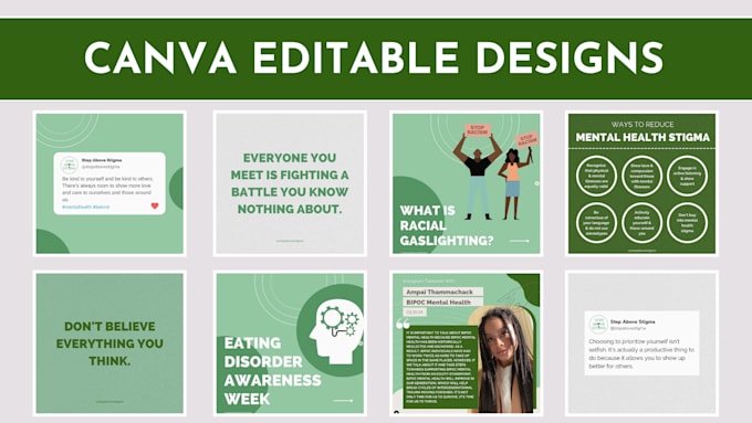 Design editable canva templates by Haileyrodddgers | Fiverr
