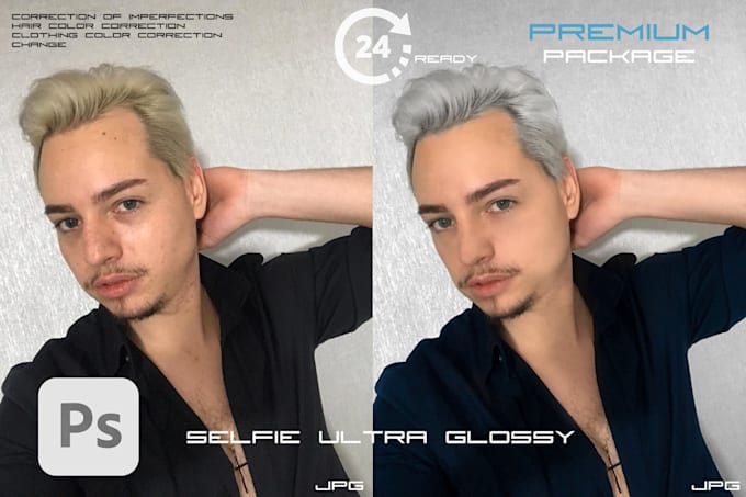 Profesional selfie editing photography by Liviudobos | Fiverr