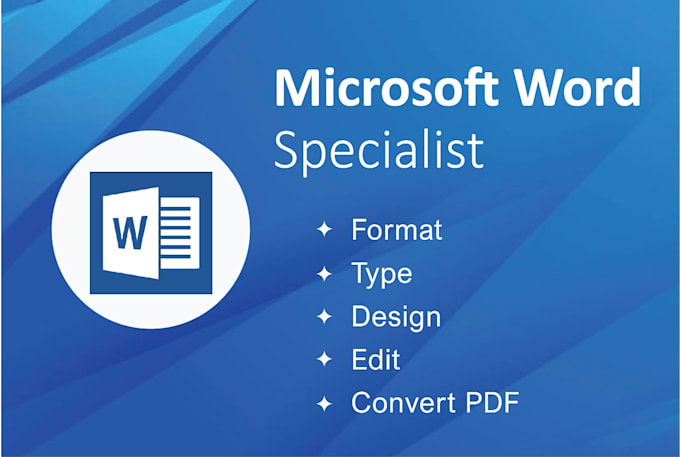 Input, create ,design and type on ms word documents by Sadiaaziz800 ...