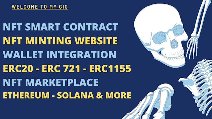 Build nft website, nft marketplace, nft mint engine, erc20 erc721 erc1155 by Salmavatar | Fiverr