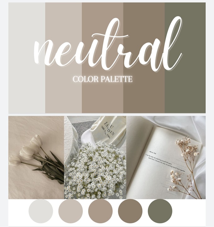 Create a sophisticated and elegant color palette by Marabiebe | Fiverr