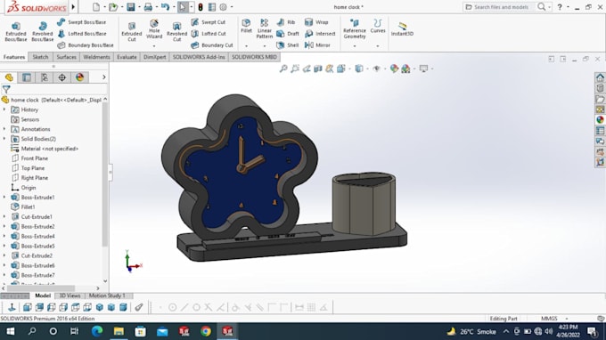 Do mechanical 3d model in solidworks by Ranamoanum | Fiverr