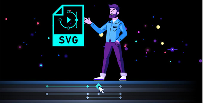 Create a custom and responsive logo or lottie svg animation for your ...