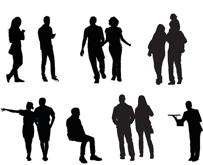 Turn any object into silhouette in one day by Madicaluwu | Fiverr