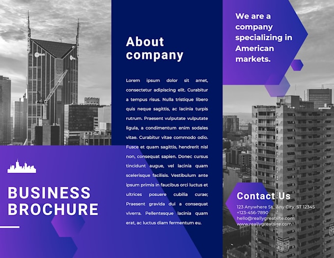 Design an eye catching brochure for you by Ahsan_n95 | Fiverr