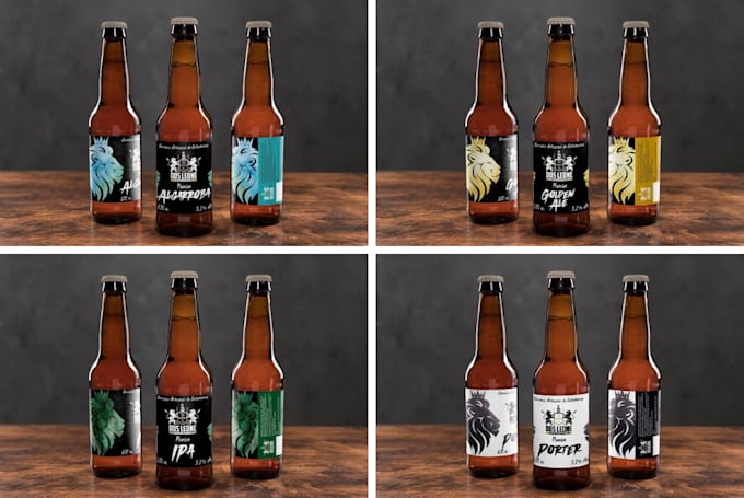Design your beer or wine label by Gianinnabernalh | Fiverr