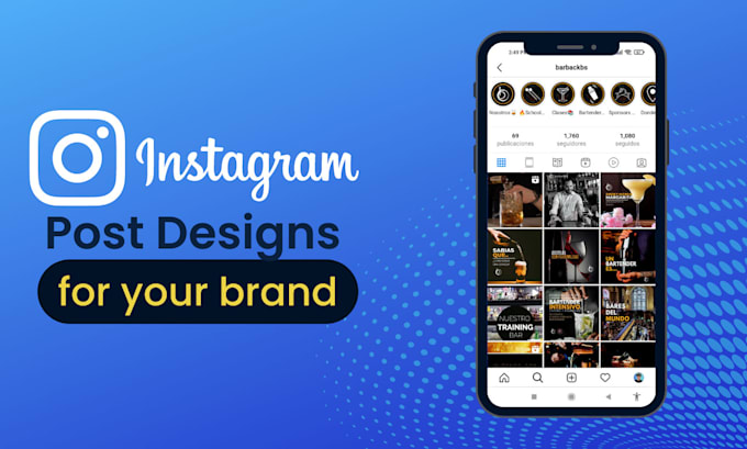 Create 9 creative instagram post layouts by Exomarmkt | Fiverr