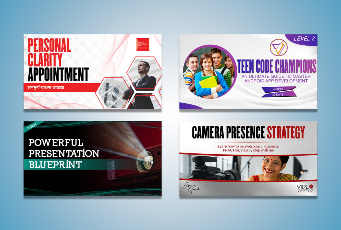 Design a banner or thumbnail for your online course by Salahworks | Fiverr