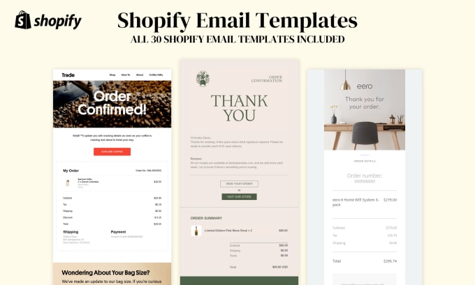 Design custom shopify email liquid template by Renyuan | Fiverr Design custom shopify email liquid template by Renyuan | Fiverr