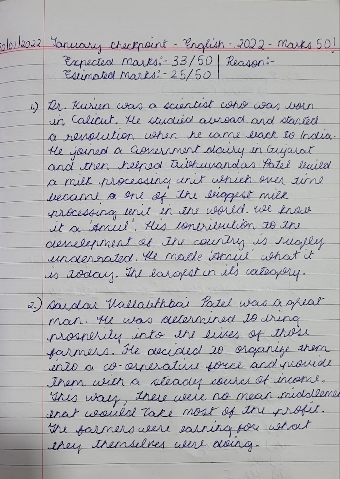 Convert any written text in to a proper document by Vivaanunwalla78 ...