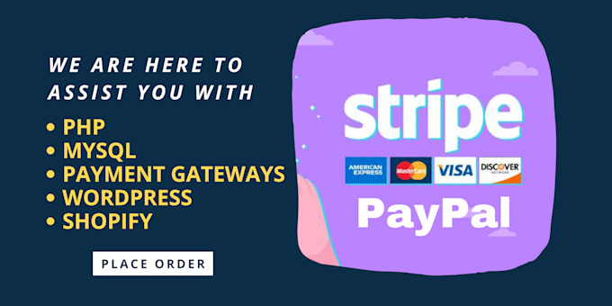 Implement payment gateways like stripe and paypal in website by Hammad_ahmad786 | Fiverr